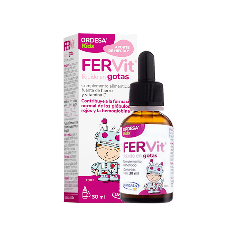 [Fervit铁剂补铁婴幼儿辅食宝宝滴剂]-1ml含有7mg铁 高效补铁-轻舟网