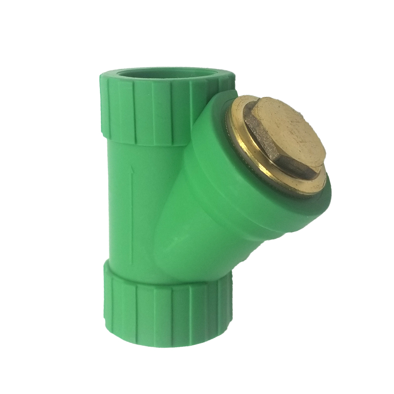 绿色Y型PPR过滤器20 25 32 40 50 63水管管道过滤装置水表过滤器_虎窝淘