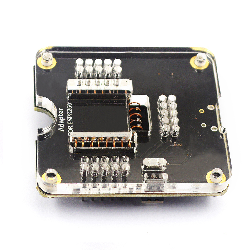 ESP8266/ESP32烧录座烧录器一键下载支持 ESP12S ESP07S等模组_虎窝淘