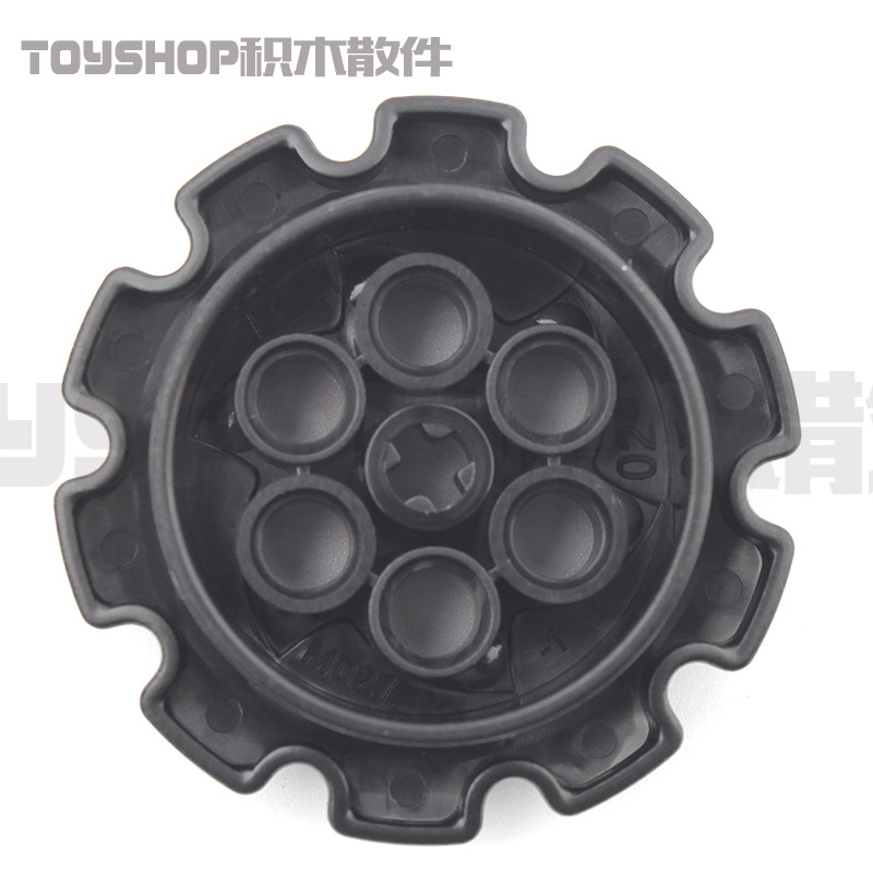双鹰咔搭国产科技积木MOC散件配件 57519黑 4582792大履带驱动轮_虎窝淘