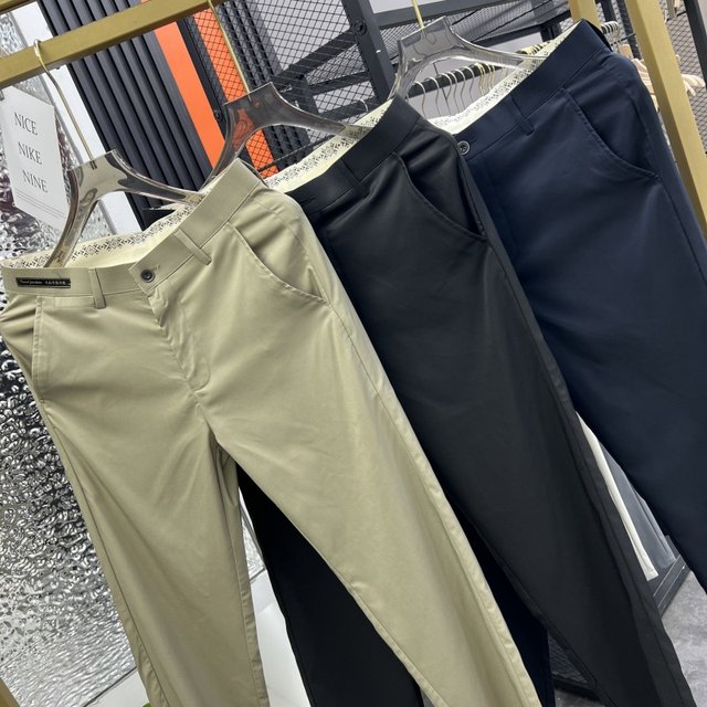 Lycel blend! Spring and summer men's business commuting anti-wrinkle ...