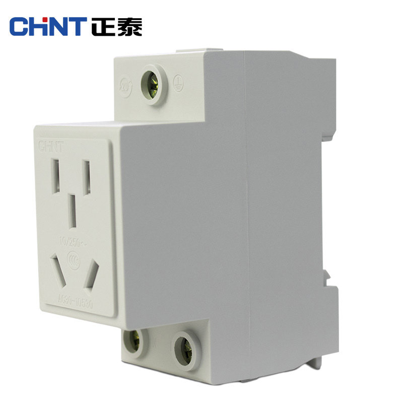 正泰五孔二插三插10A多功能模数化 AC30-10530配电箱导轨式插座_虎窝淘