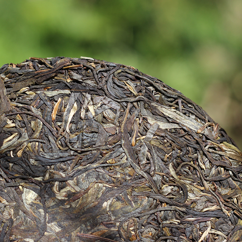 茶饼7片装凿成普洱茶云南七子2499g生普2022年春茶普洱