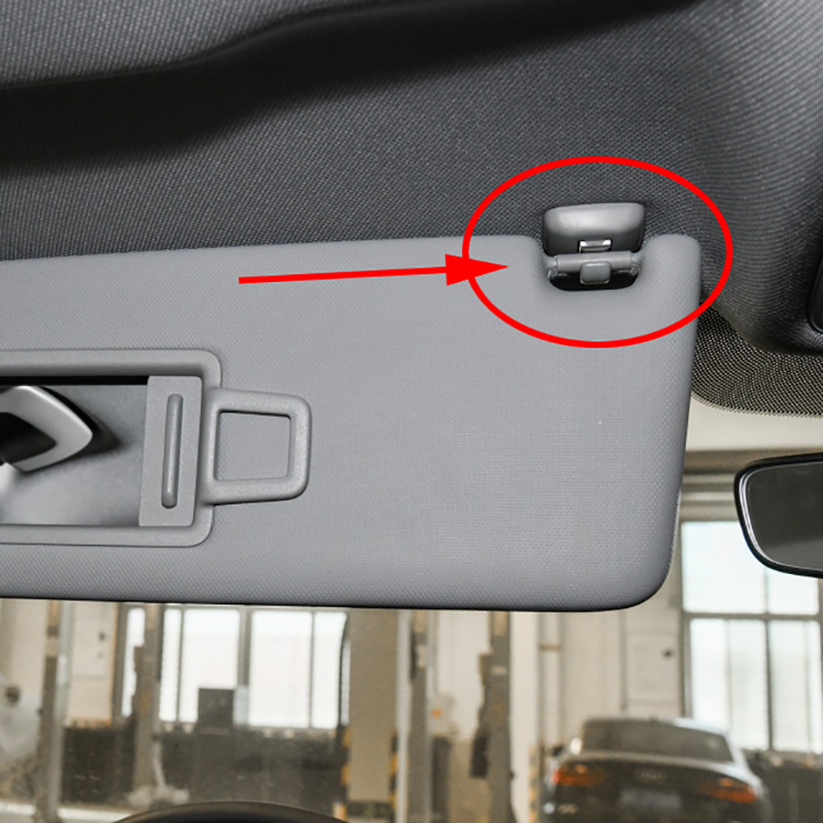 奥迪A4L A3 Q5 A6L Q3 A5遮阳板卡扣挡光板卡子固定挂钩底座支架_虎窝淘