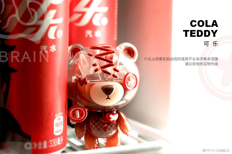 【TYCTOYS】现货 JOY BRAIN TEDDY撕裂熊盒蛋水果汽水系列盲盒_虎窝淘