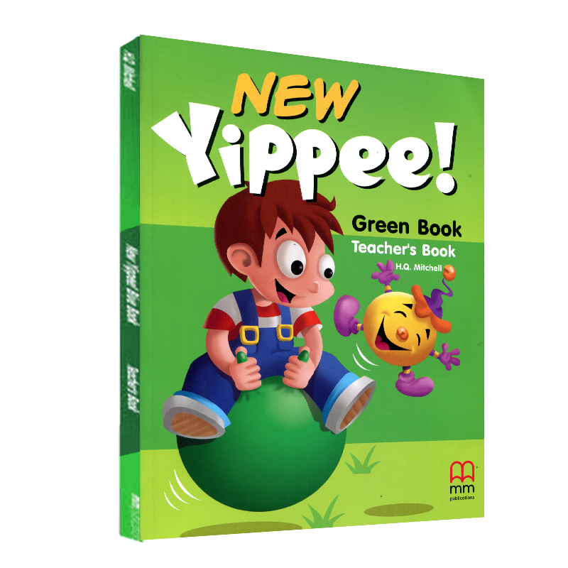 原装进口幼儿英语培训教材 3-6岁儿童启蒙英语书籍new yippee green教案大班包含课程安排教学目标每堂课需要用的道具重点词汇内容_虎窝淘