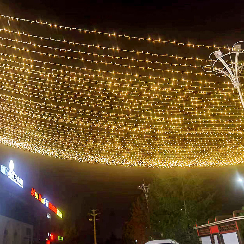 led小彩灯闪灯串灯满天星灯户外防水七彩变色家用装饰灯星星灯串_虎窝淘