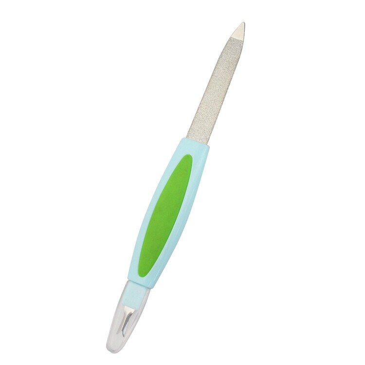 金达日美E106多功能修甲指甲锉锉刀+去死皮刀美甲工具_虎窝淘