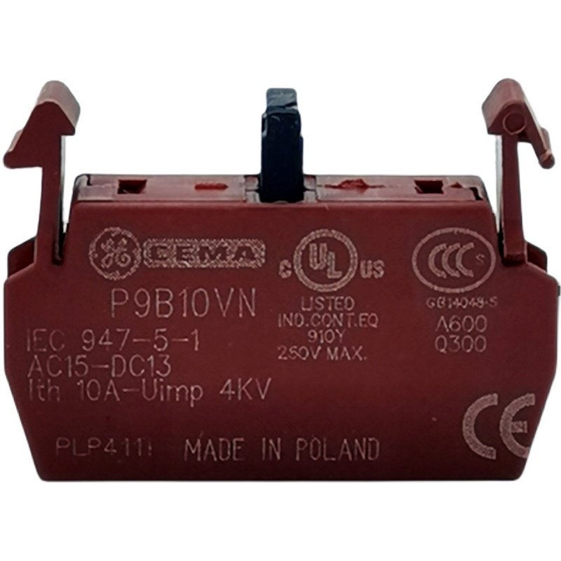 13年老店 美国GE通用电气 P9B10VN 常开NO按钮触点 P9B01VN常闭NC_虎窝淘