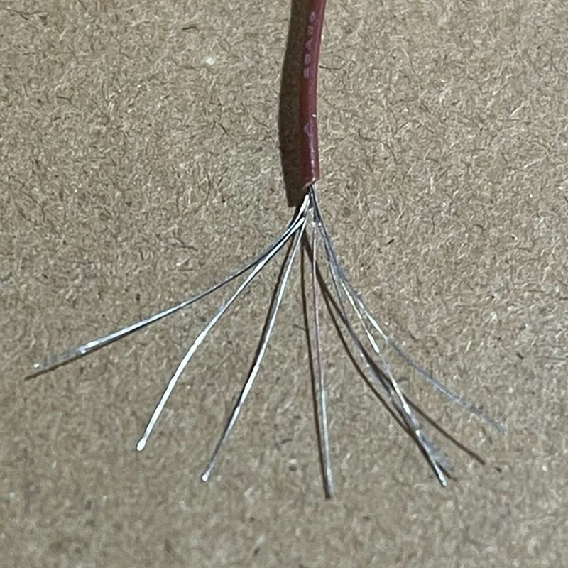 零售UL3302电子线32/30AWG辐照线XLPE低烟无卤线高温线连接线导线_虎窝淘