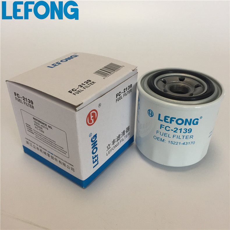 适配久保田U55 20 30 35挖掘机柴油滤芯滤清器15221-43170 FF5226_虎窝淘