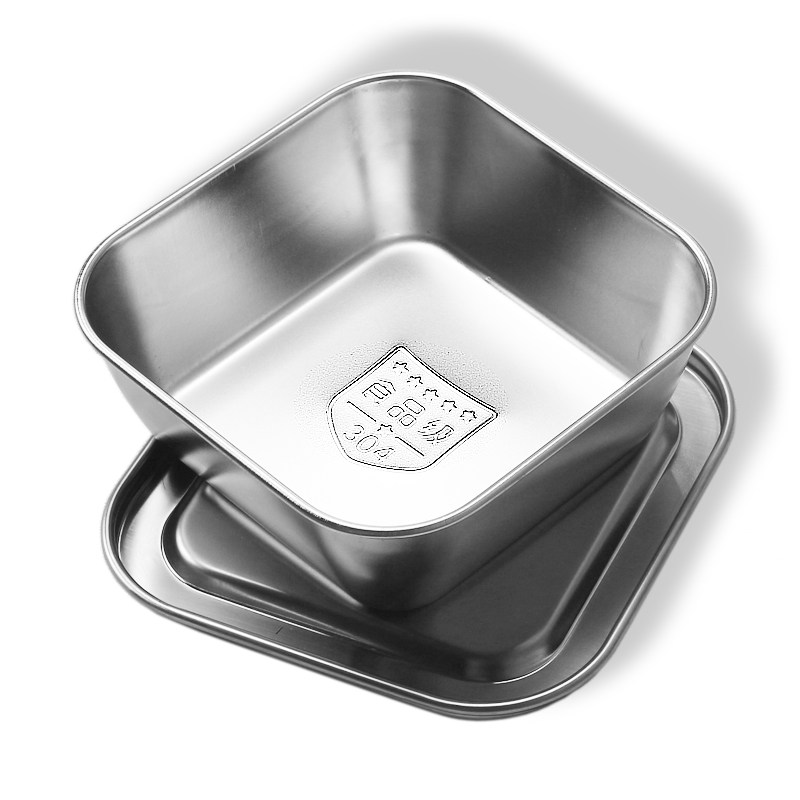 304不锈钢食物留样盒带盖插卡试吃盒取样保鲜盒小菜盒子小饭盒_虎窝淘