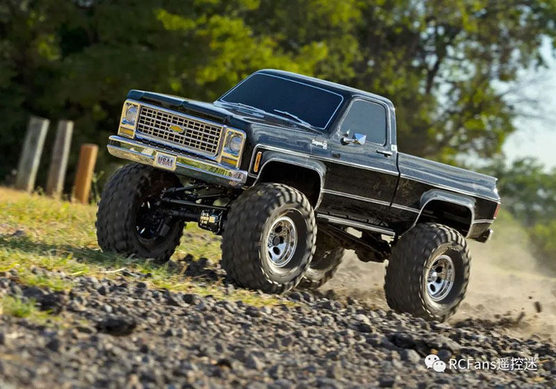 Traxxas仿真雪佛兰K10加高穿越版遥控电动越野攀爬车TRX-492056-4_虎窝淘