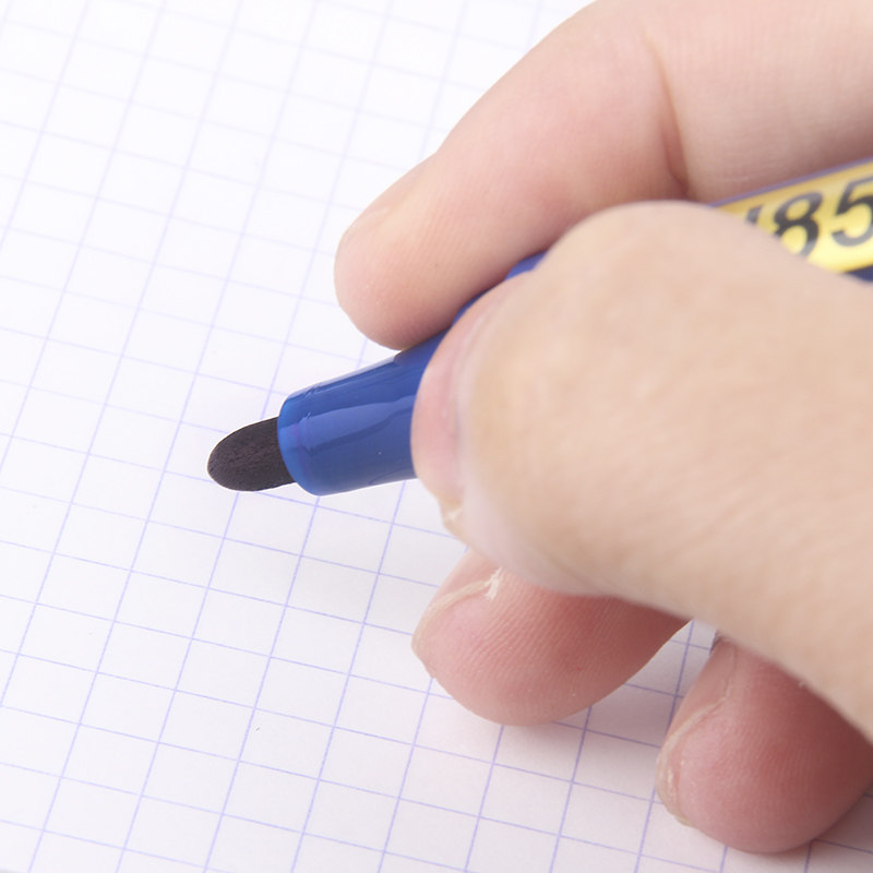 【买二份送一份】日本Pentel派通N890不褪色圆头记号笔无毒防水油性笔箱头笔_虎窝淘