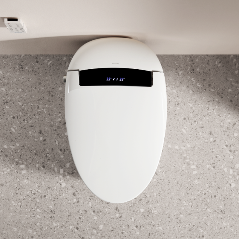 ying鹰卫浴新款一体式鹰牌智能马桶即热式脚触多功能座便器BS66_虎窝淘