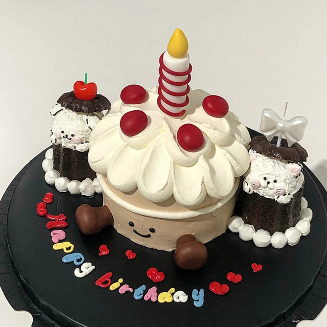 Beijing Midiou Internet celebrity animal cream jellycat birthday cake ...