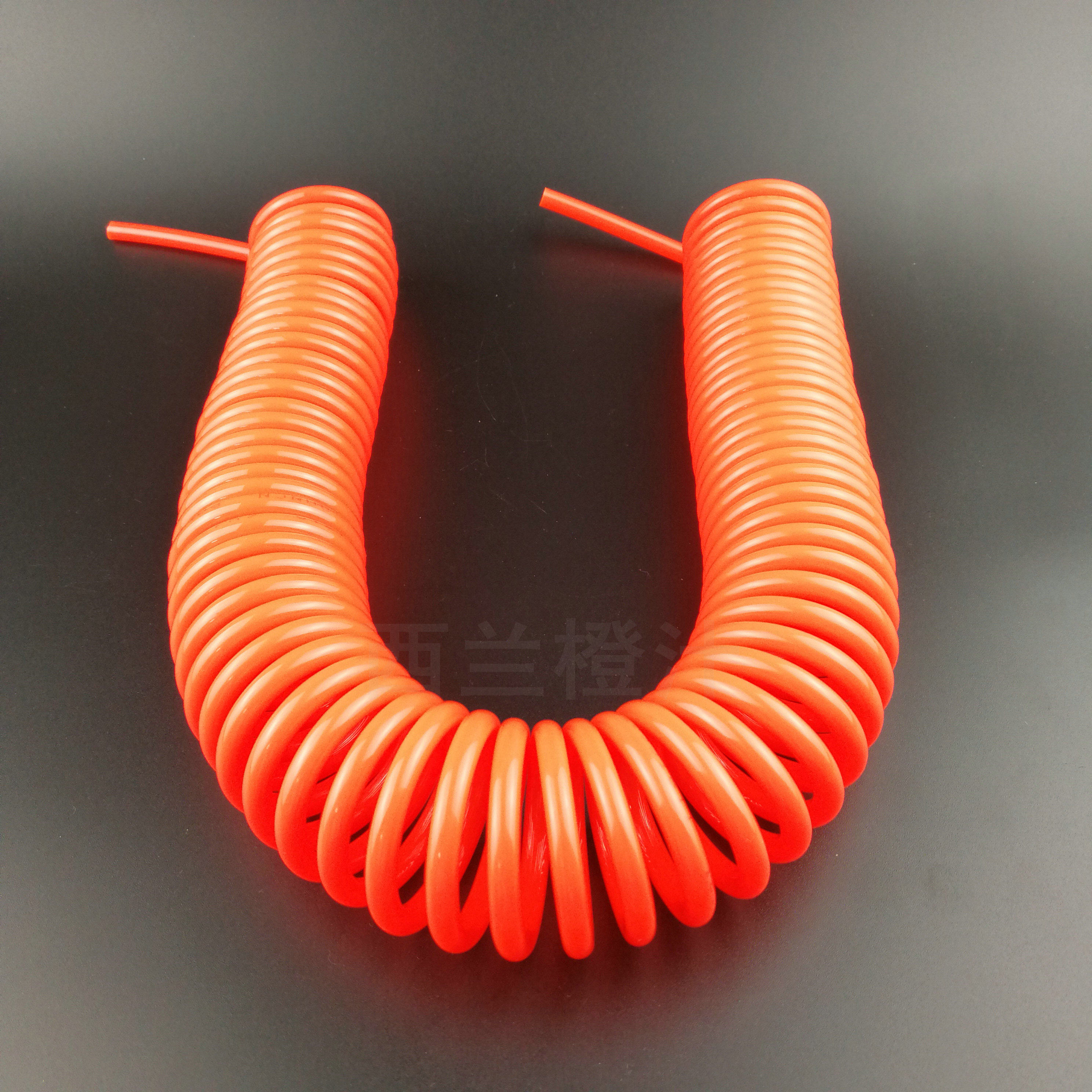 进口PU气管6mm*4空压软管/伸缩弹簧管螺旋管风管3/6/9米12米15米_虎窝淘