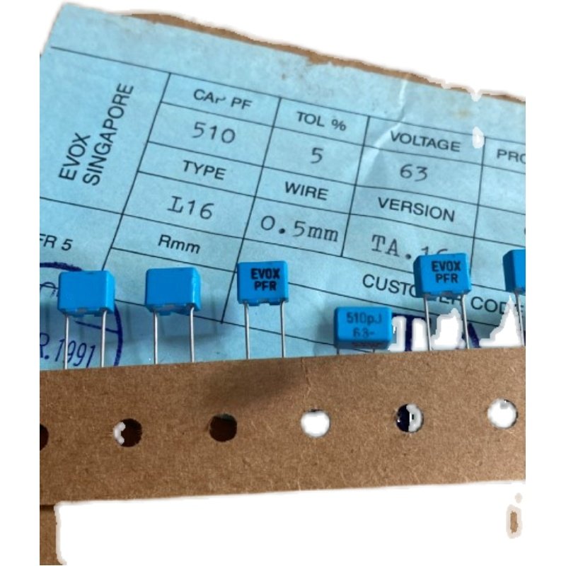 100个=32元 RIFA EVOX 510PF/510P 63V MKP薄膜电容器PFR5代470_虎窝淘