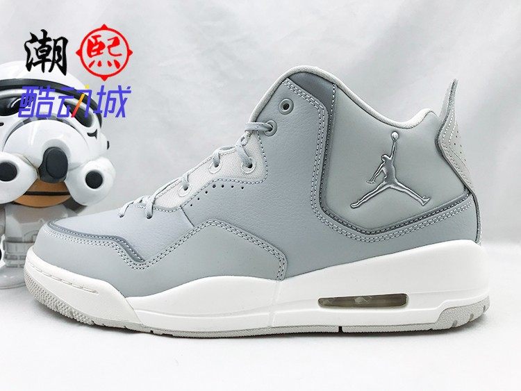 AIR JORDAN COURTSIDE 23小藤原浩灰色男子复古篮球鞋 AR1000-003_虎窝淘