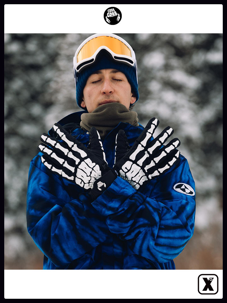 易毒[EXDO]W22 CrabGrab/螃蟹单板滑雪手套保暖防水可悬挂闷子_虎窝淘