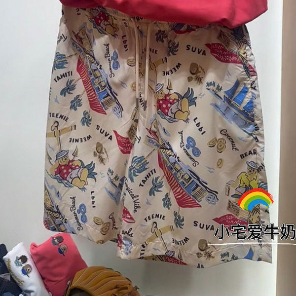 Genuine teenie weenie bear men's wear 25 summer style casual five-fifth ...