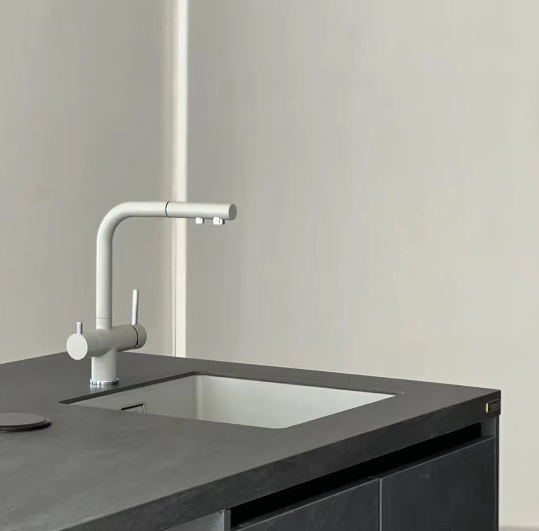 德国铂浪高石英石吧台导台水槽单槽400U 527166 525990 523422_虎窝淘