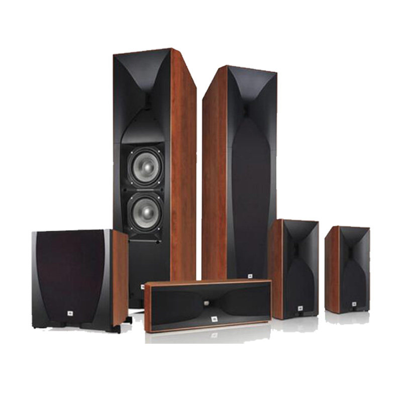 JBL STUDIO 580 590家庭音响套装音箱木质HIFI落地式环绕客厅影院_虎窝淘