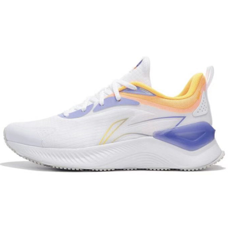 热销LiNing李宁越影 Element跑步鞋淡霜蓝减震 ARHS009-1_虎窝淘