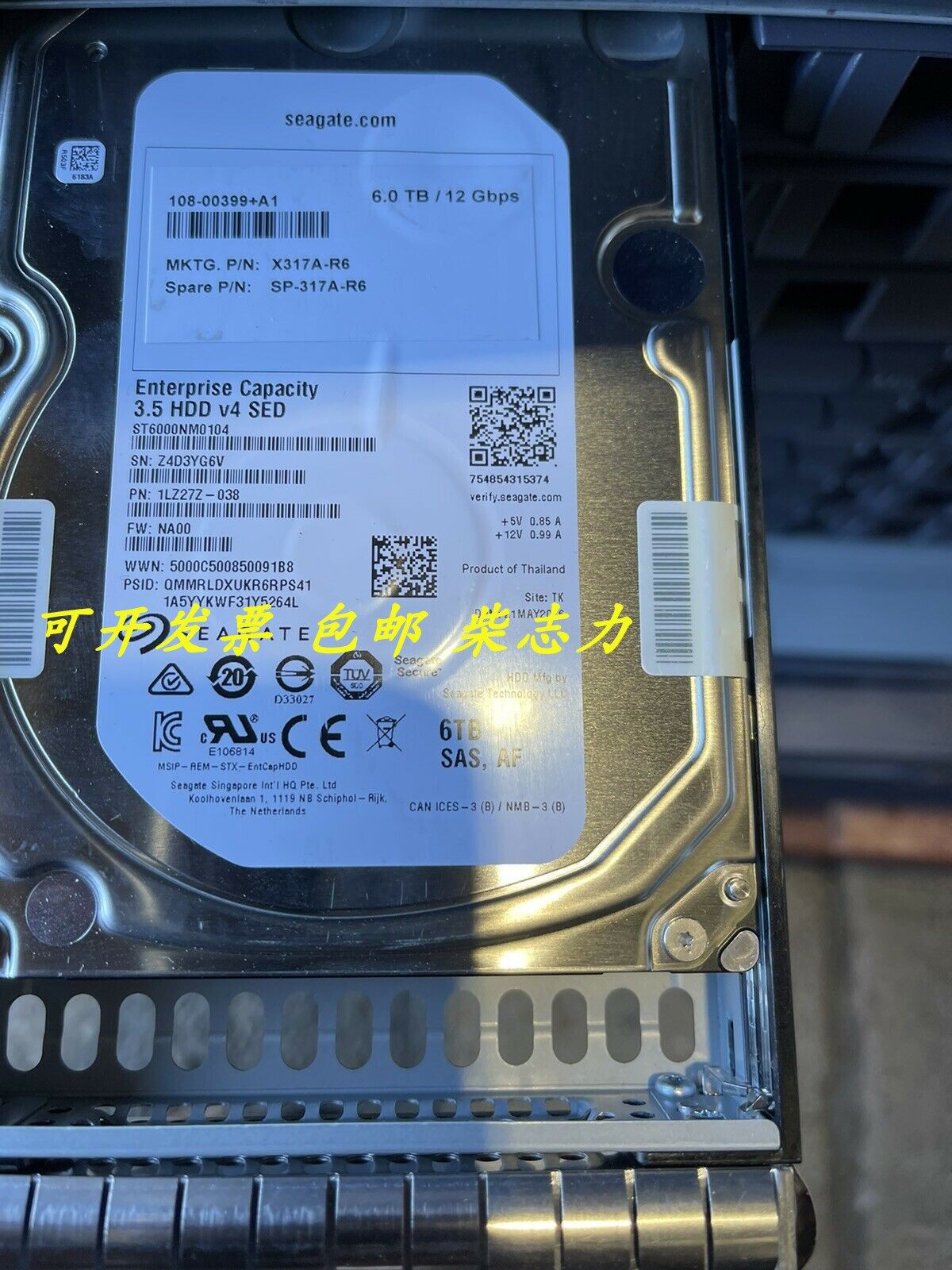 NetApp FAS2750 FAS2650 FAS8080 6T SAS 3.5 7.2K 12GB存储硬盘_虎窝淘