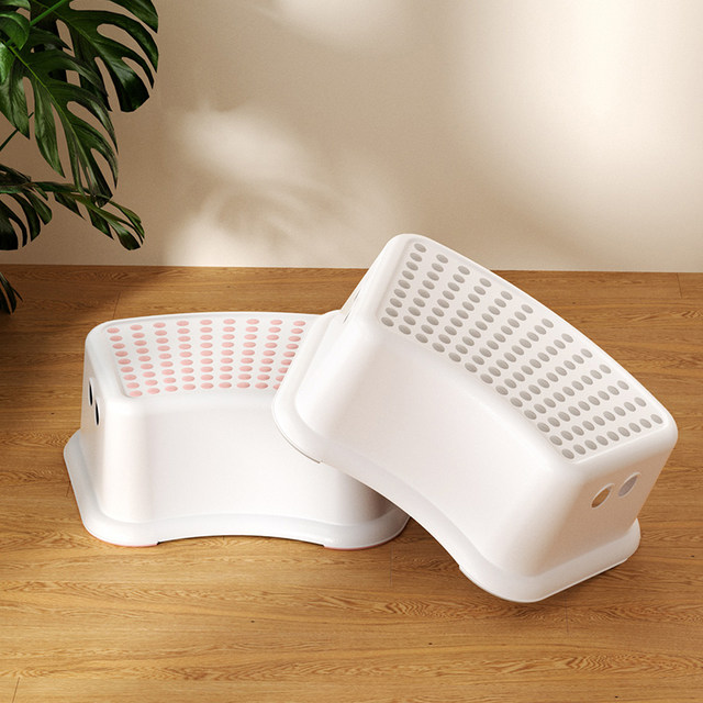 Children's stool bathroom foot pedal stool baby anti-slip thickened ...