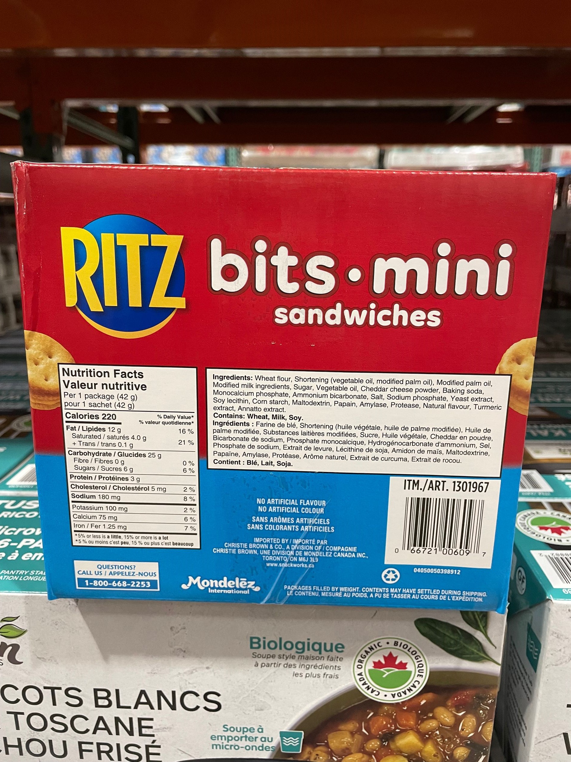 加拿大直邮 Ritz乐之芝士奶酪饼干好吃不上火1.26kg_虎窝淘