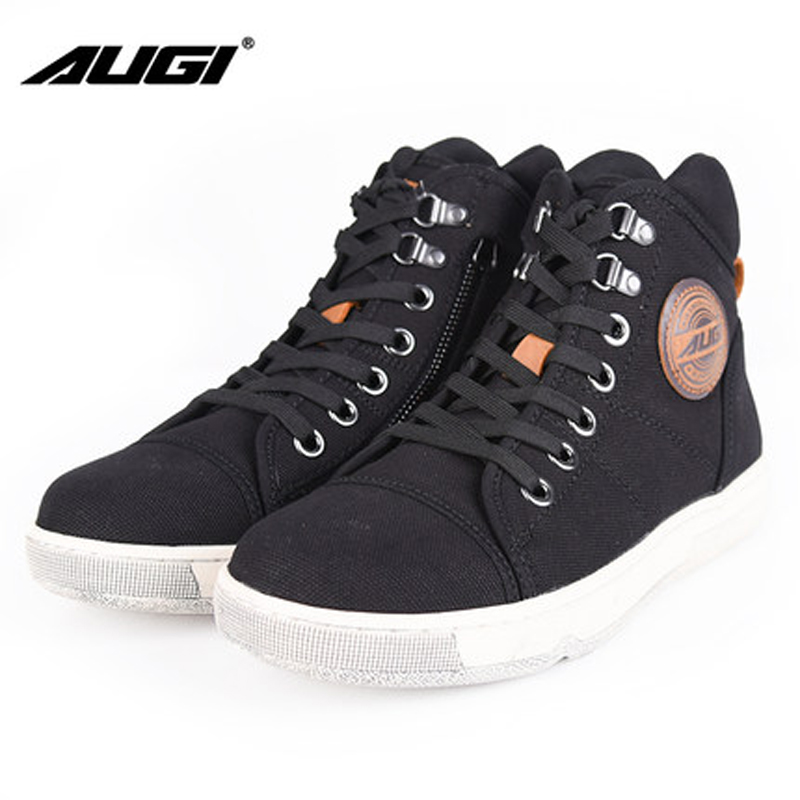 美国正品 AUGI AU5 URBAN摩托车专用骑士靴/鞋城市骑行鞋男女_虎窝淘