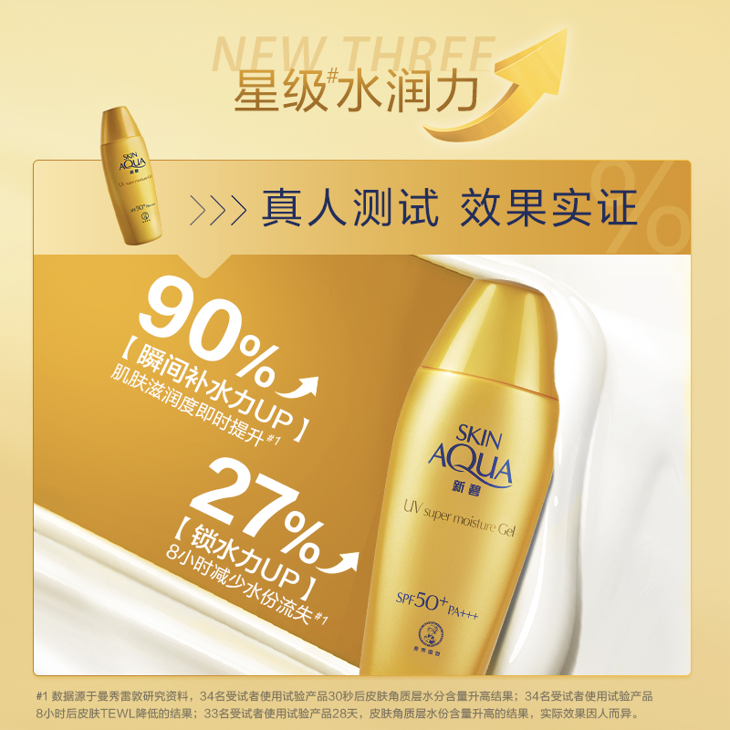包邮曼秀雷敦新碧小金帽防晒霜清透水润不粘腻旅游露营通勤80g2支_虎窝淘