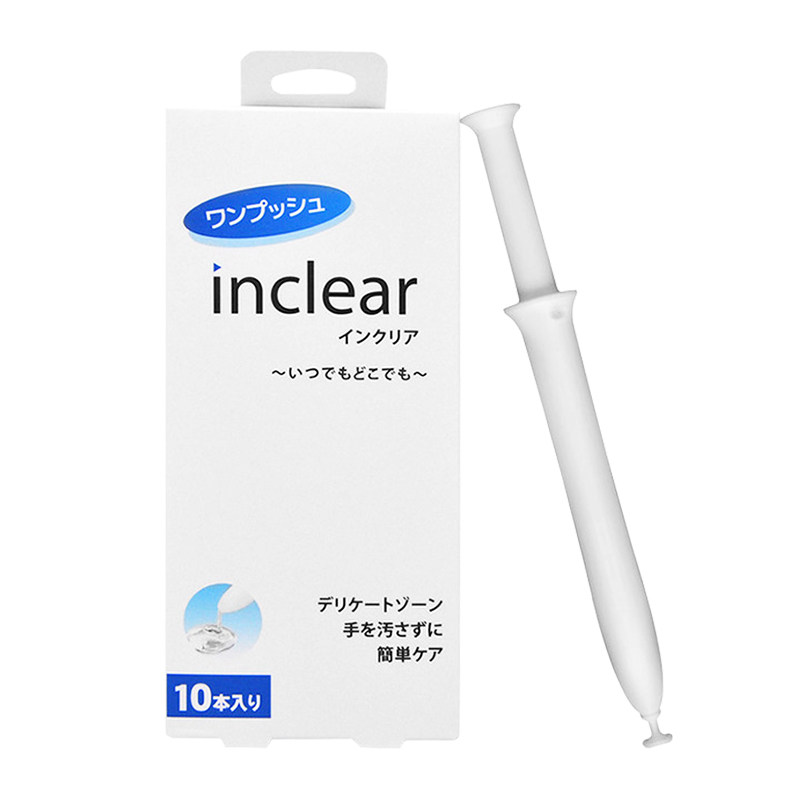 日本inclear进口女性私处护理凝胶乳酸弱酸性抑菌10支×1盒_虎窝淘
