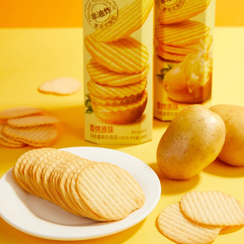 好丽友薯愿104g*5薯片薯条超值礼包节日送礼零食囤货膨化食品_虎窝淘