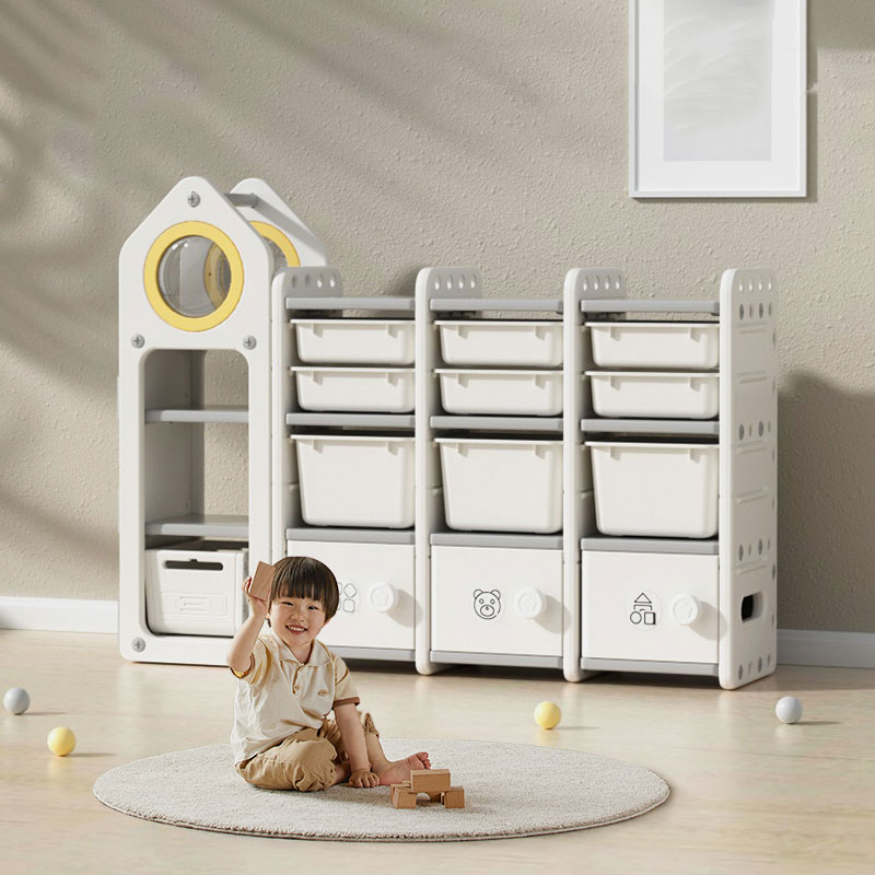 曼龙玩具收纳架儿童玩具收纳柜宝宝绘本储物书架置物架整理柜子_虎窝淘