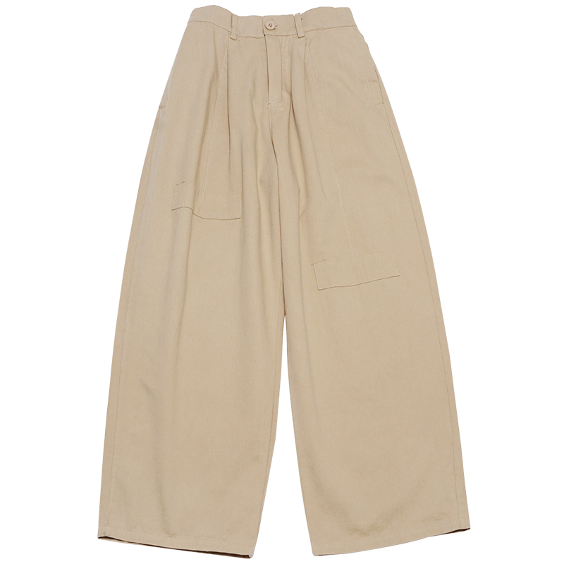 STILLYOU原创设计前后都好看的日系休闲裤女直筒显瘦春秋新款裤子_虎窝淘