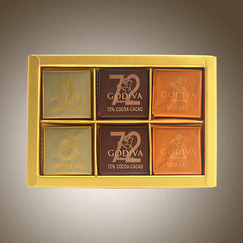 GODIVA歌帝梵巧克力进口牛奶黑巧排婚庆结婚高档喜糖伴手礼高迪瓦_虎窝淘