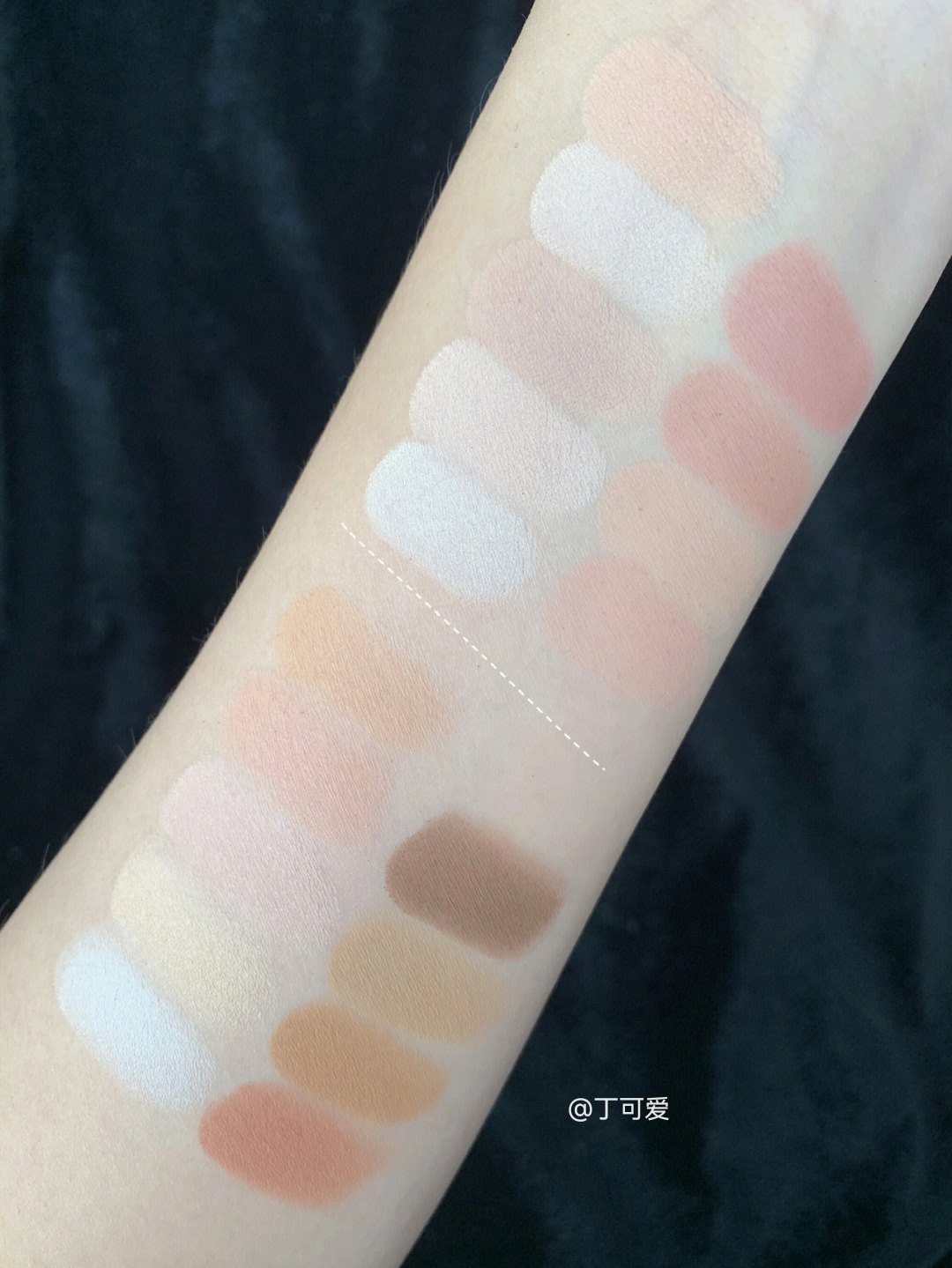 韩国3CE九宫格眼影盘9色花火盘西柚盘奶茶色dearnude哑光overtake_虎窝淘