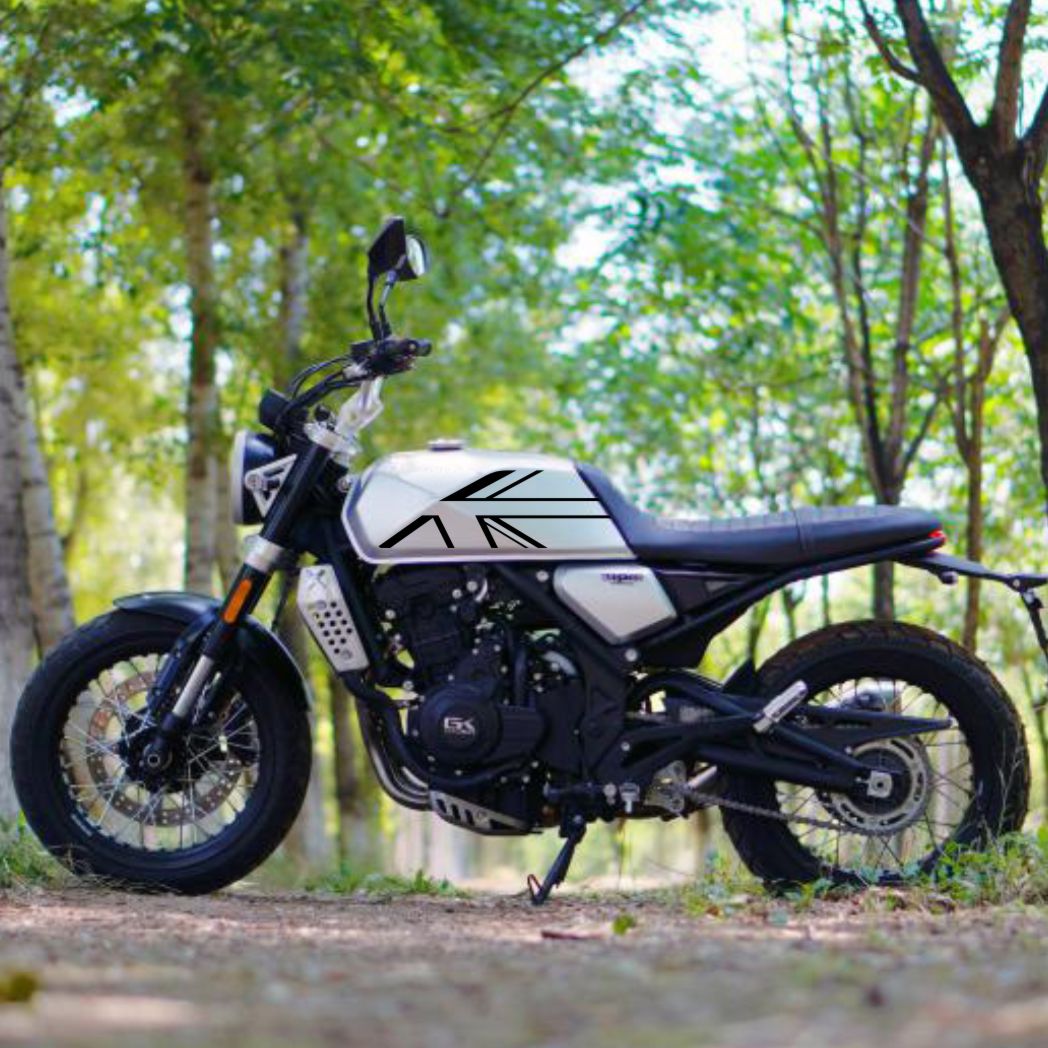 高金GK500改装欧版防水贴纸BrixtonCrossfire500版画贴花定制_虎窝淘