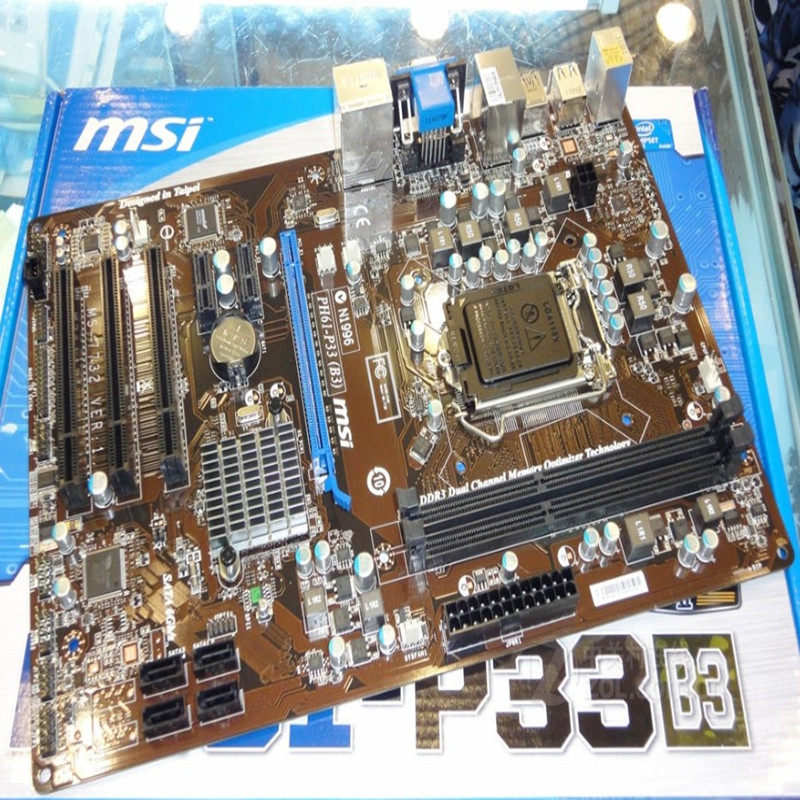 MSI/微星 B75MA-E33 e31 ie35 b75主板1155针b75ma-p45秒H61主板_虎窝淘