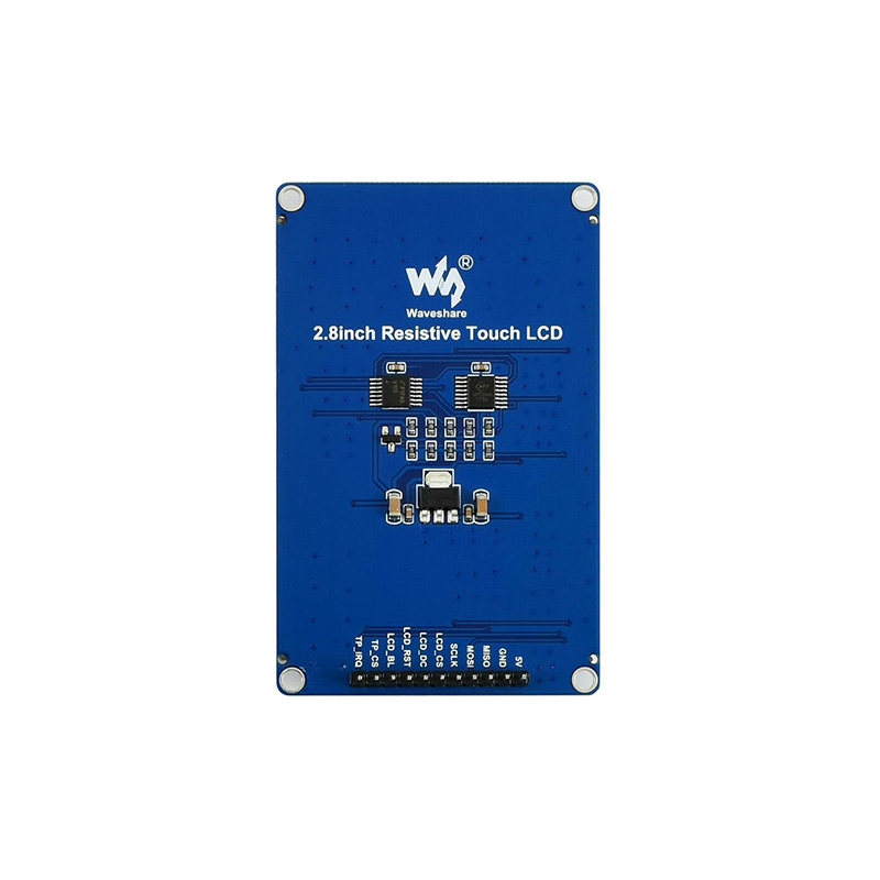 微雪2.8寸IPS电阻触摸显示屏HX8347D分辨率SPI接口开发板