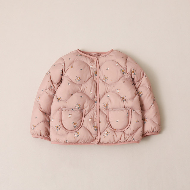 Kangyier children's thin down jacket inner liner for girls in autumn ...