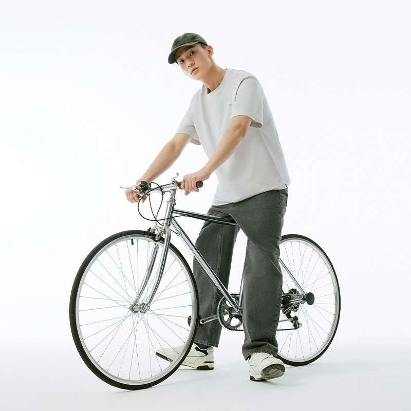 Levi's李维斯23夏季新品男士多色简约T恤透气轻薄A6533-0000_虎窝淘