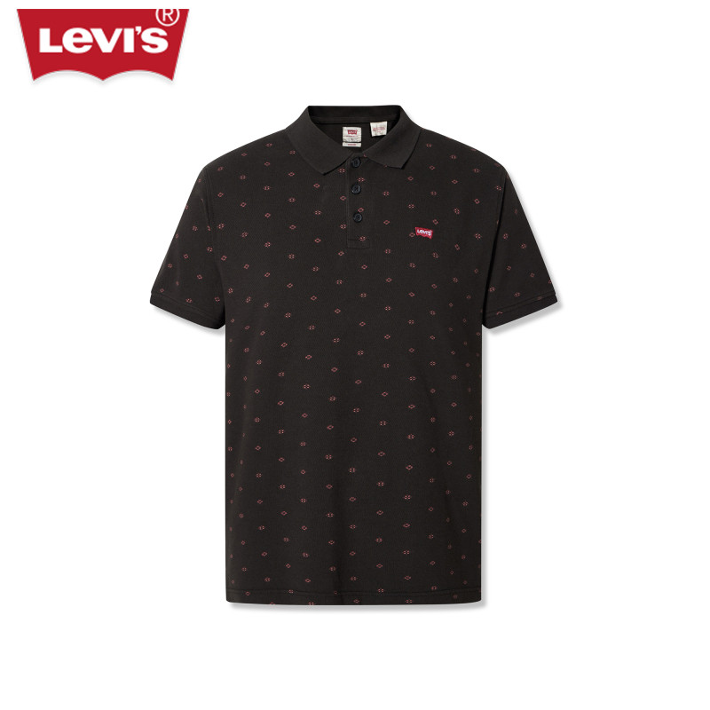 Levi's李维斯2023新品男士休闲简约短袖POLO衫35883-0114_虎窝淘