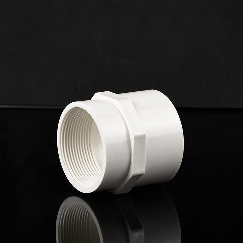 PVC内牙直接国标塑料UPVC给水管件塑料内丝内螺纹直通 20-90mm_虎窝淘
