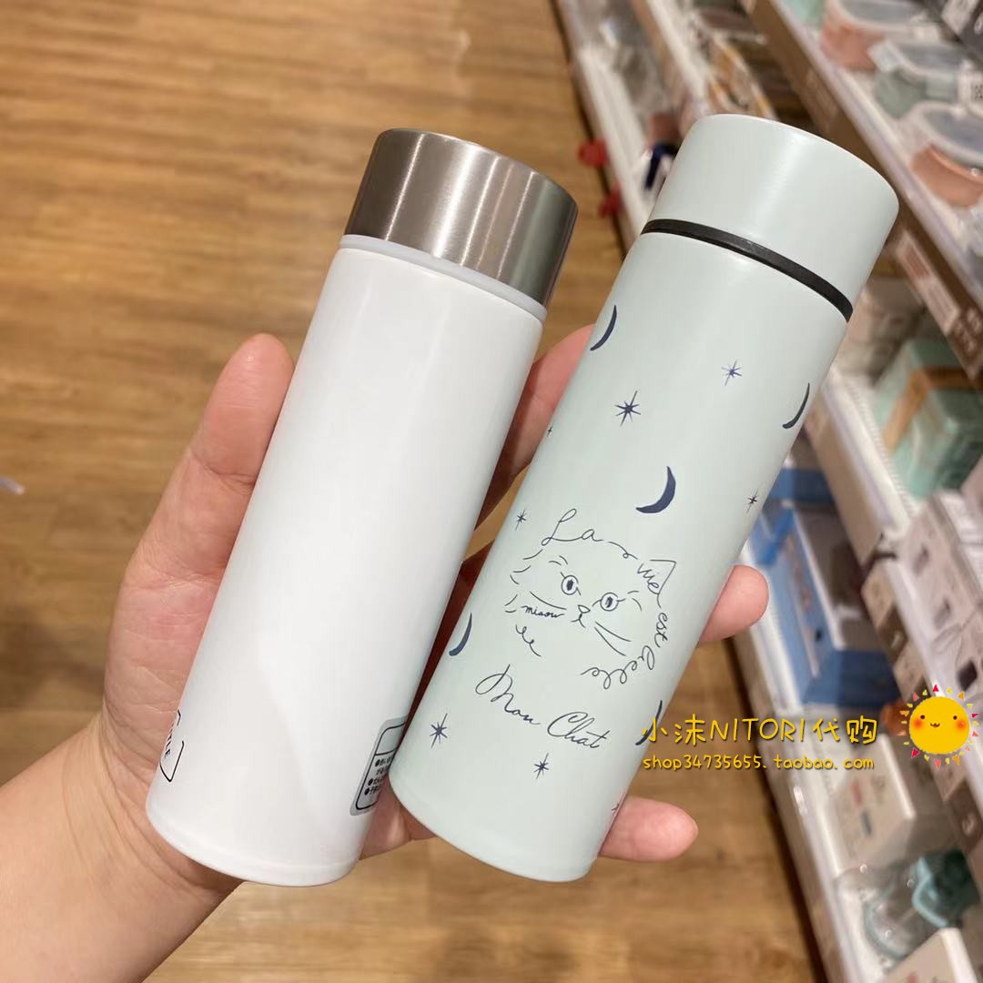 NITORI宜得利迷你口袋杯不锈钢保温杯随身杯小巧方便携带160ml_虎窝淘