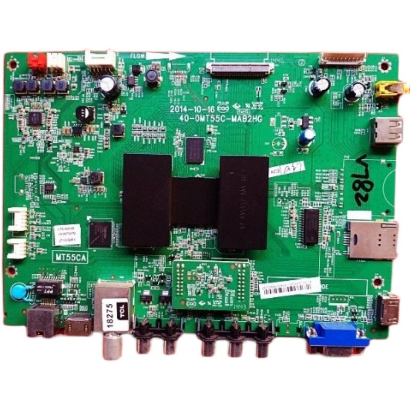TCL L40/43/50/55F2800A L50F2850A主板40-0MT55C-MAA/MAB/MAC2HG_虎窝淘