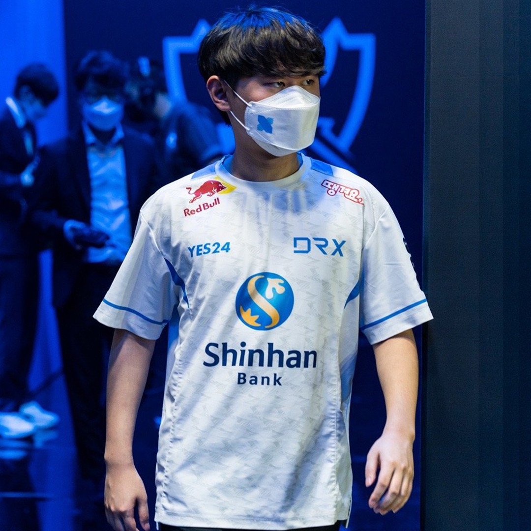 2022lck战队DRX队服 S12总决赛 Deft同款衣服lol夏季短袖t恤周边_虎窝淘