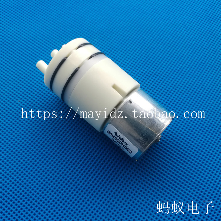 采样真空泵12V无刷抽气泵小型自吸泵24V电泵隔膜泵气体液体NIDEC_虎窝淘